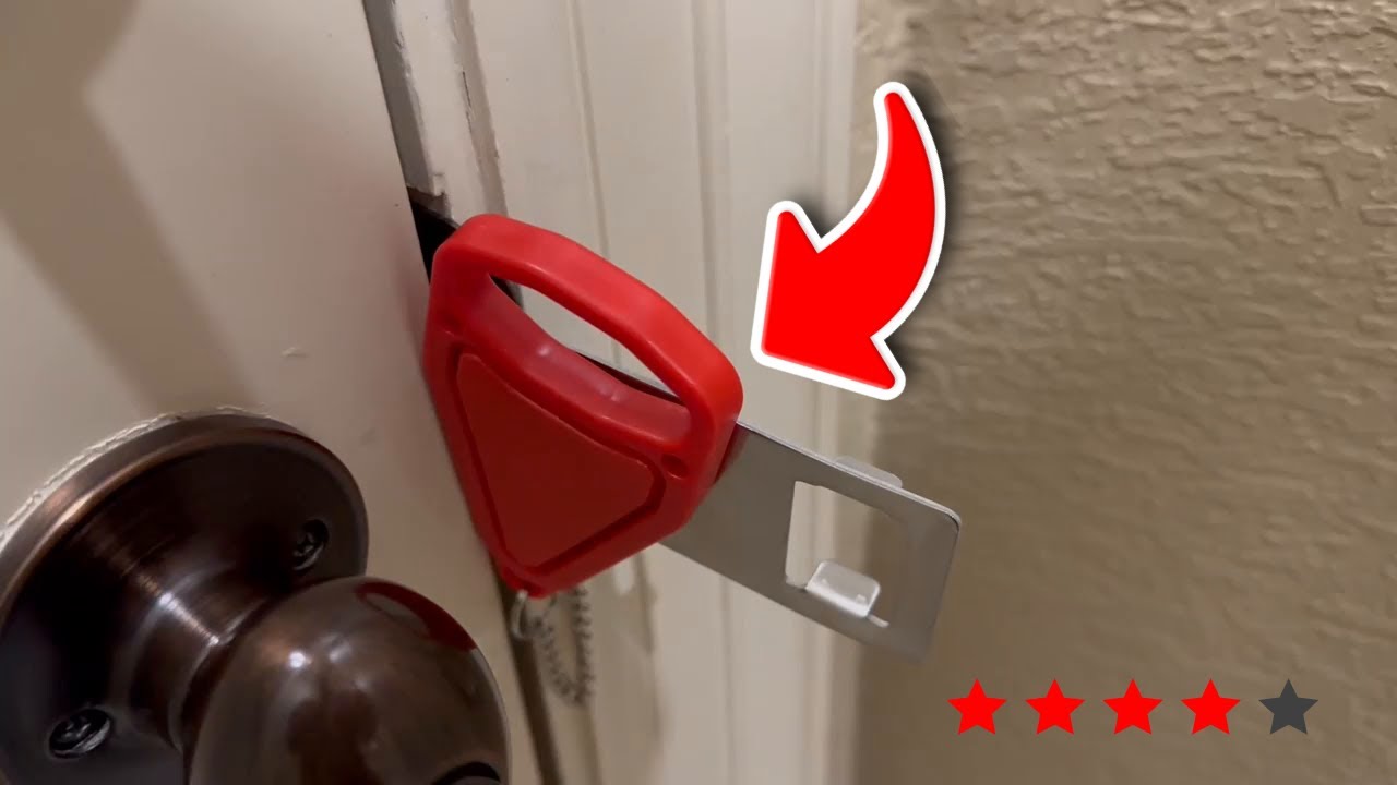 This door lock is GENIUS! - YouTube
