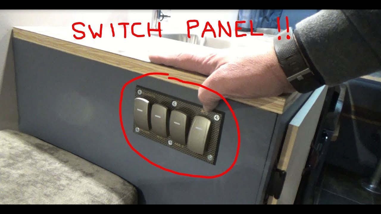 Homemade Toggle Switch Panel