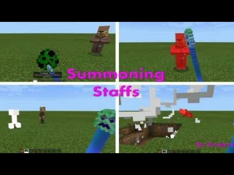 Summoning Staffs Addon - YouTube