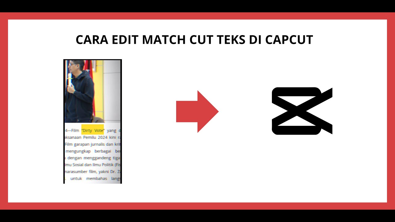 CARA EDIT MATCH CUT TEKS DI CAPCUT MUDAH PAKAI HANDPHONE ‼️‼️ - YouTube