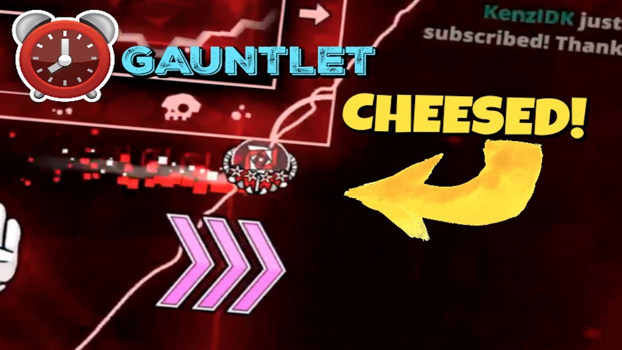 "LETS CHEESE IT!" - Time Gauntlet COMPLETE | Geometry Dash - YouTube