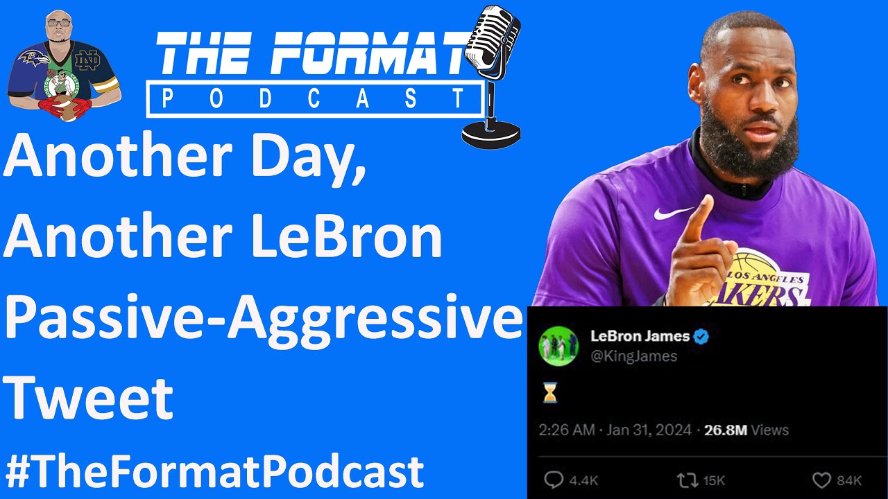 LeBron is At It Again with the Mysterious Tweet - YouTube