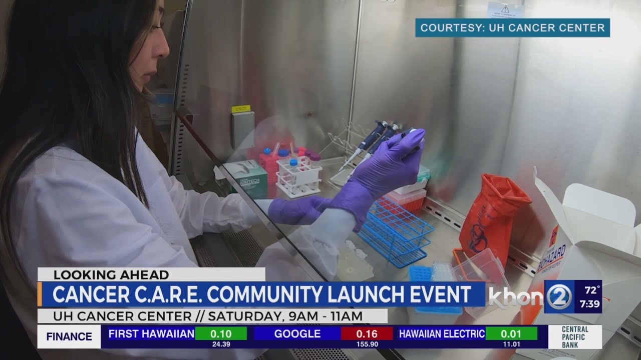 UH Cancer Center launches Cancer C.A.R.E. Community - YouTube