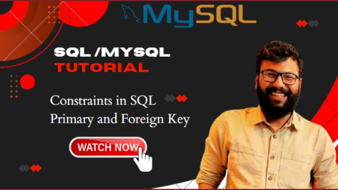 Mysql Revision Primary And Foreign Key Lecture For Datanalytics Youtube