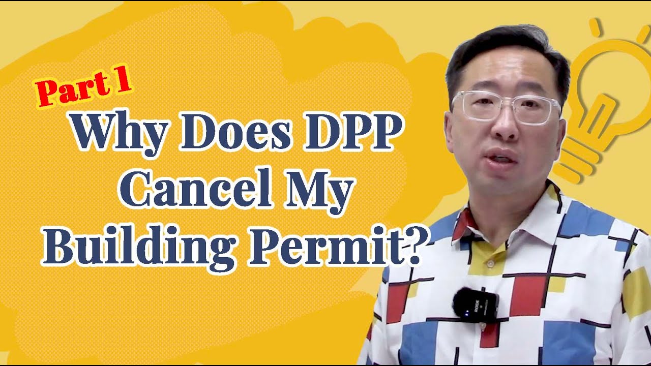 Why Does DPP Cancel My Building Permit? - PART 1 - YouTube