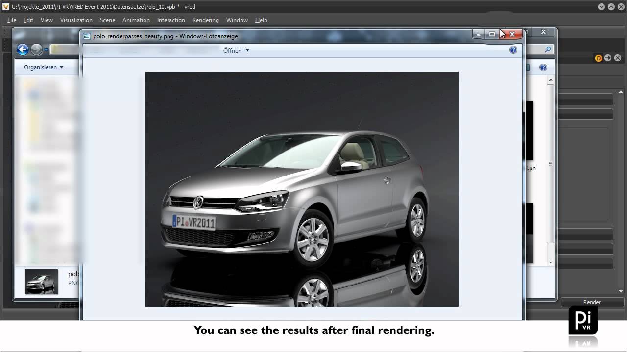 Preview of VRED Professional 6.0: 3D Realtime RenderPasses - YouTube