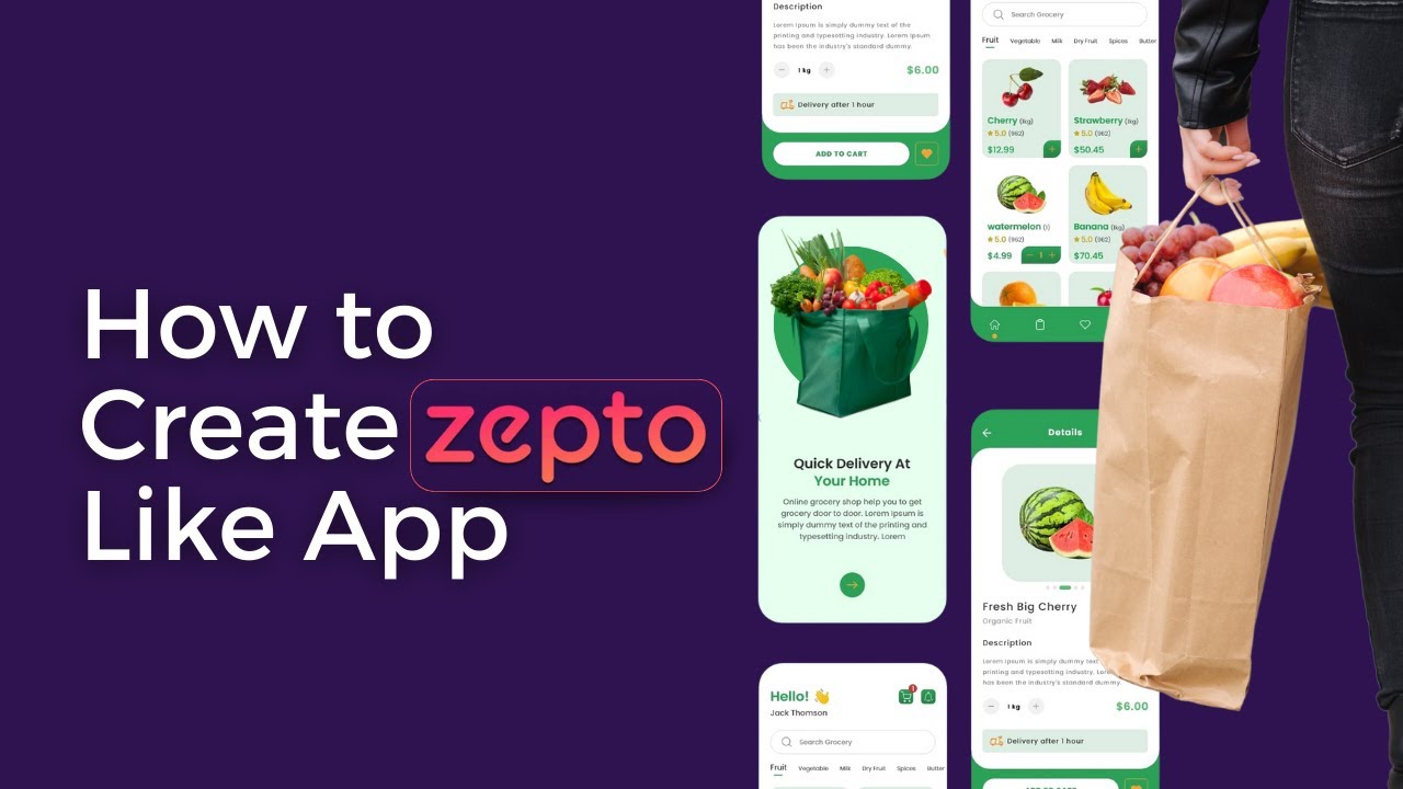 Zepto App Features and Revenue | Top Grocery App Development Company ...