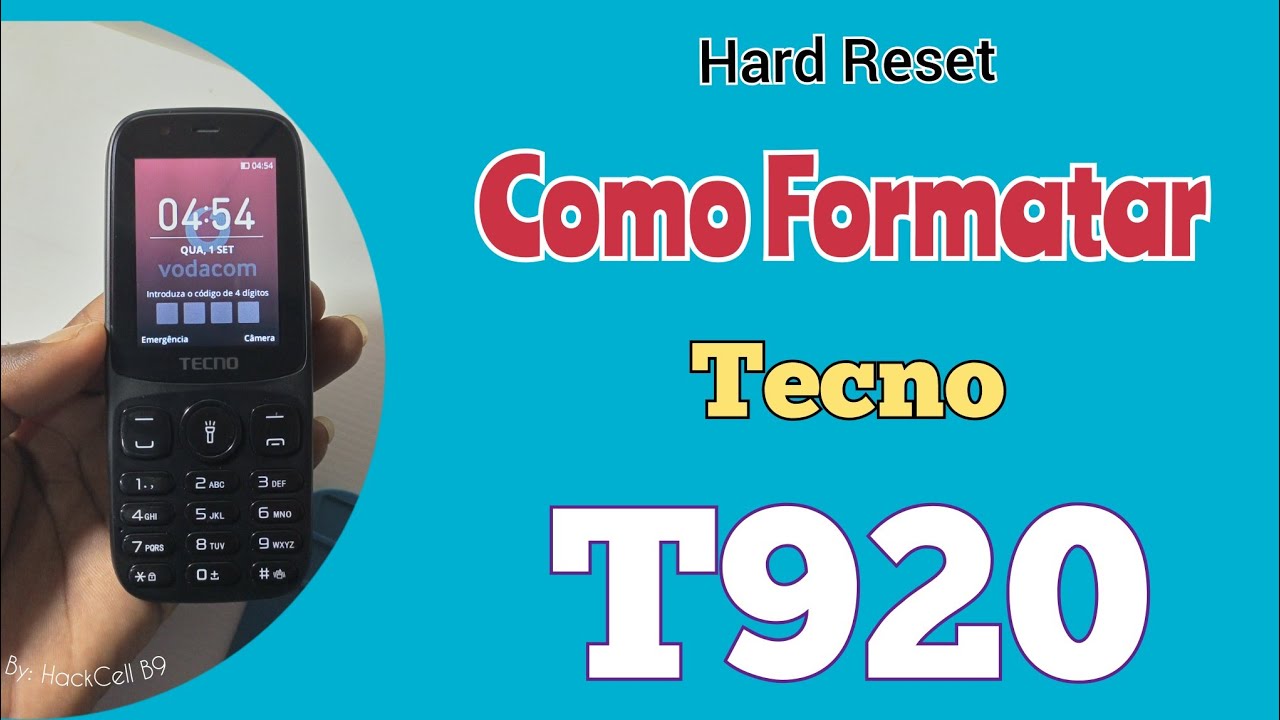 Como Formatar Tecno T920 / Hard Reset Tecno T920 & Remove all Privacy ...