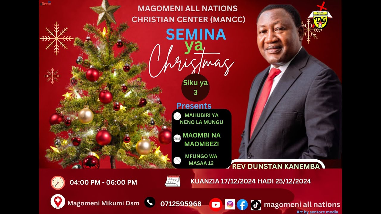 DAY 4 SEMINA YA CHRISTMAS MANCC 20TH DEC 2024 - YouTube