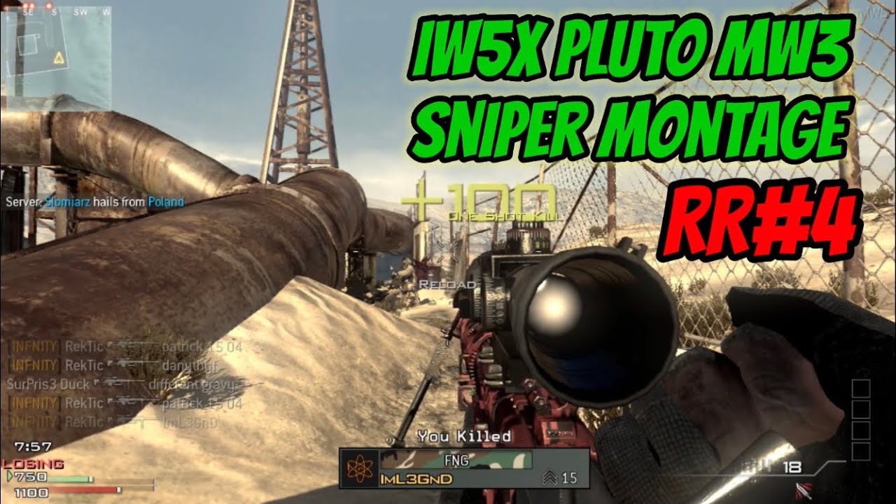 IW5x Plutonium MW3 Sniper Montage #1 | Rektic Reigns #4 - YouTube