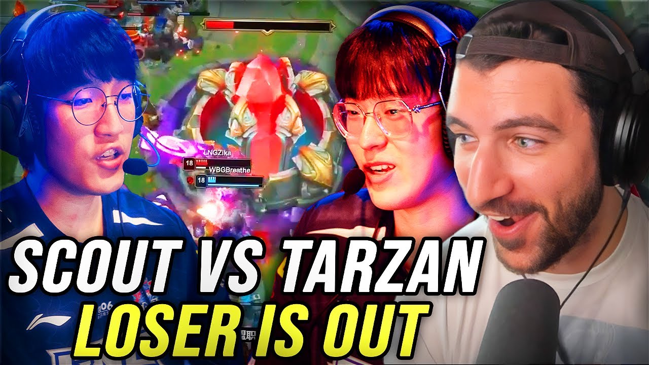 SCOUT VS TARZAN, ONLY ONE CAN MAKE IT THROUGH THE NEXT ROUND - LNG vs WBG | LPL 2024 Summer ...