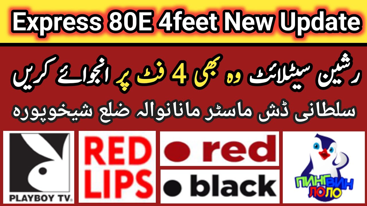 How To Express 80E New Channel List Update || Sultani Dish Master - YouTube