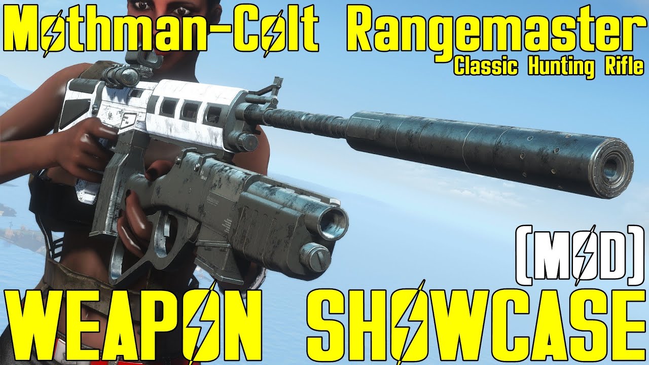Fallout 4: Mothman-Colt Rangemaster Classic Hunting Rifle - Weapon Mod ...