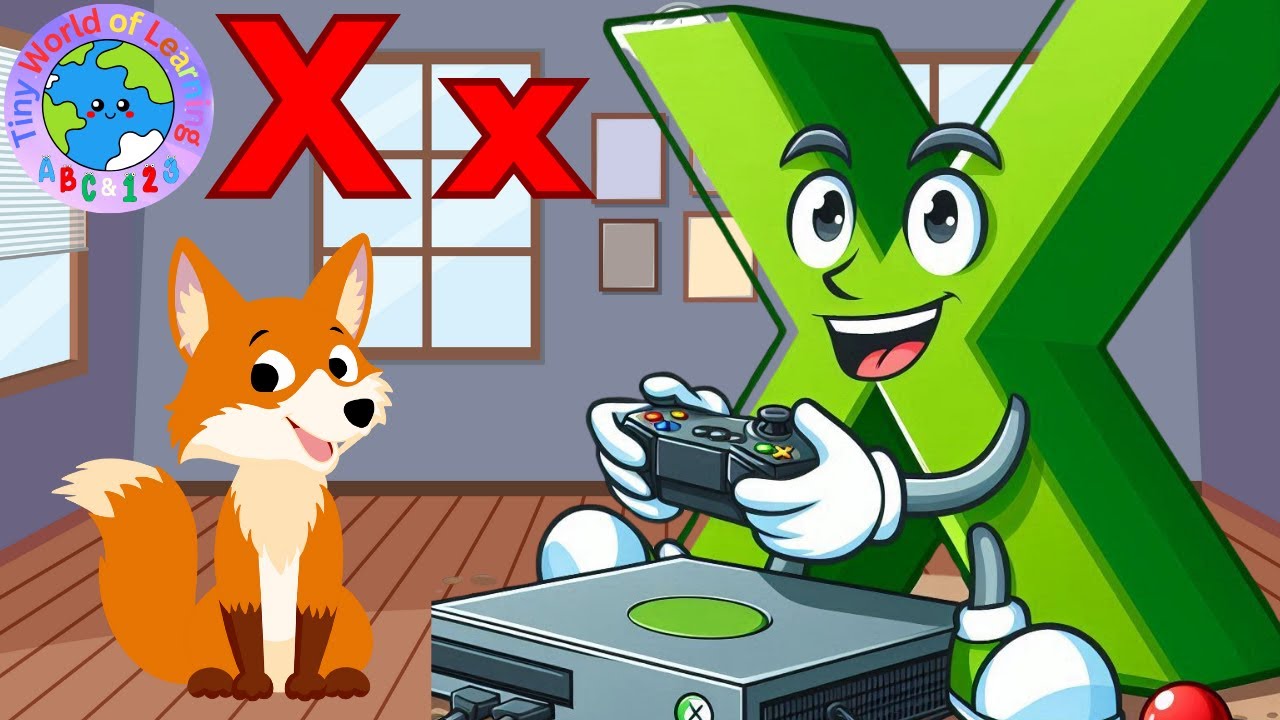 Best Learning Video For Toddlers: Learn The Letter X - Phonics ABC ...