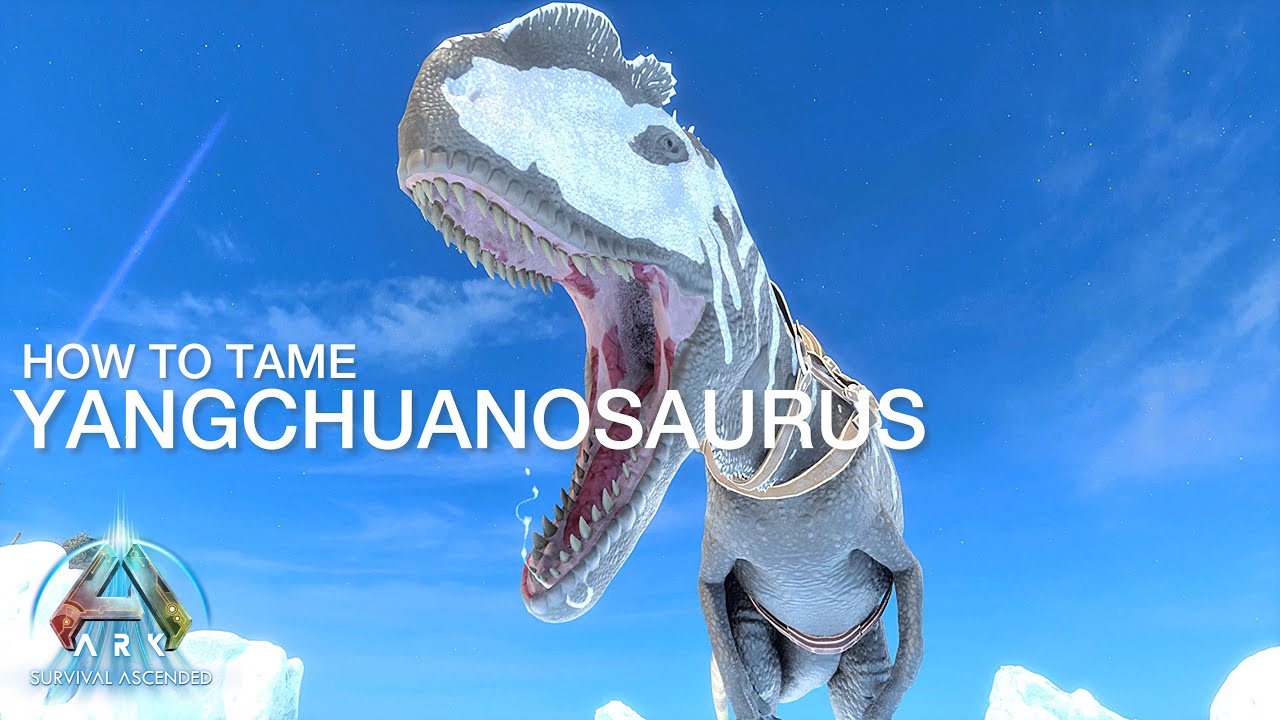 Yangchuanosaurus Taming Guide & abilities in Ark Survival Ascended ll ...