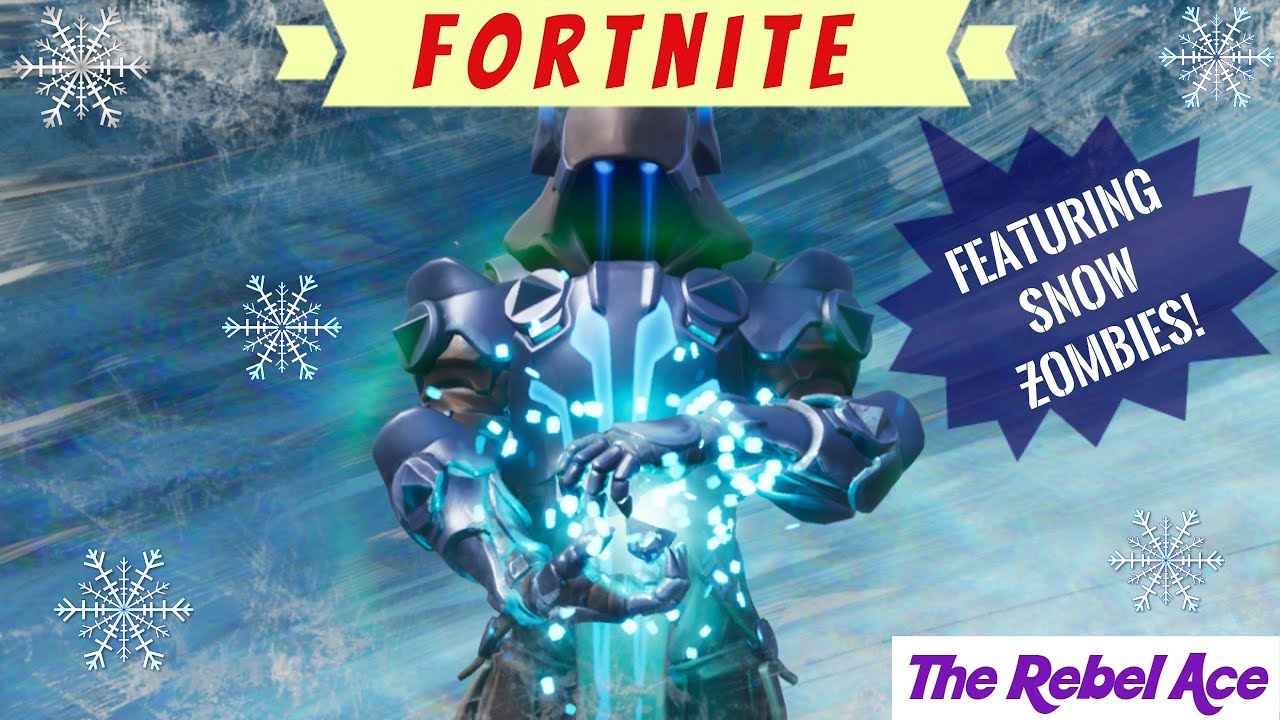 Snow Zombies in Fortnite | Ice Storm Event - YouTube