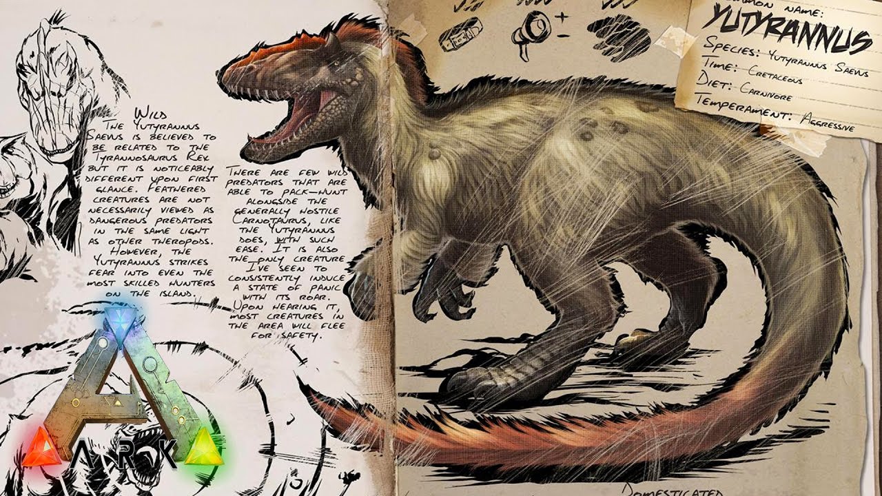 Yutyrannus YUTYRANNUS NEW IN GAME FOOTAGE! | Jurassic World ...
