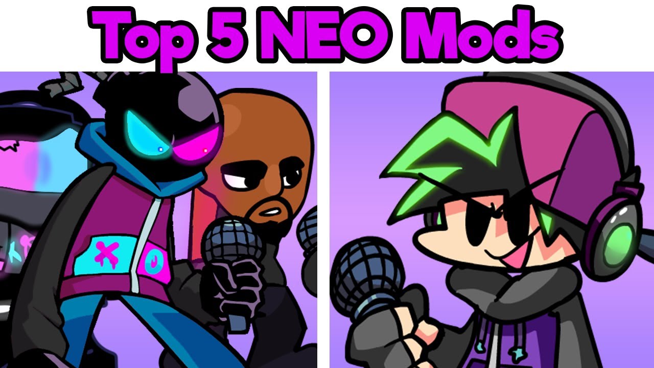 Top 5 Fanmade NEO Mods - Friday Night Funkin' [Matt, Whitty, Garcello ...
