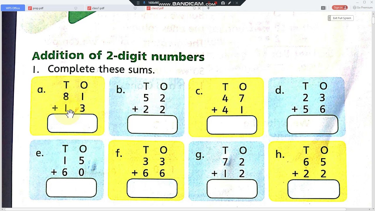 Maths Class 2 Addition YouTube maths-class-2-addition-youtube