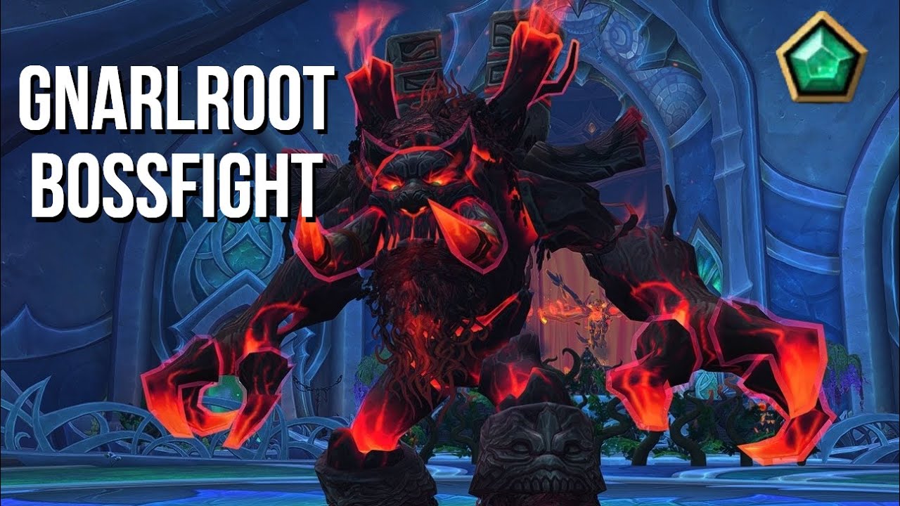 awakened raid: Gnarlroot boss fight LFR no commentary - YouTube