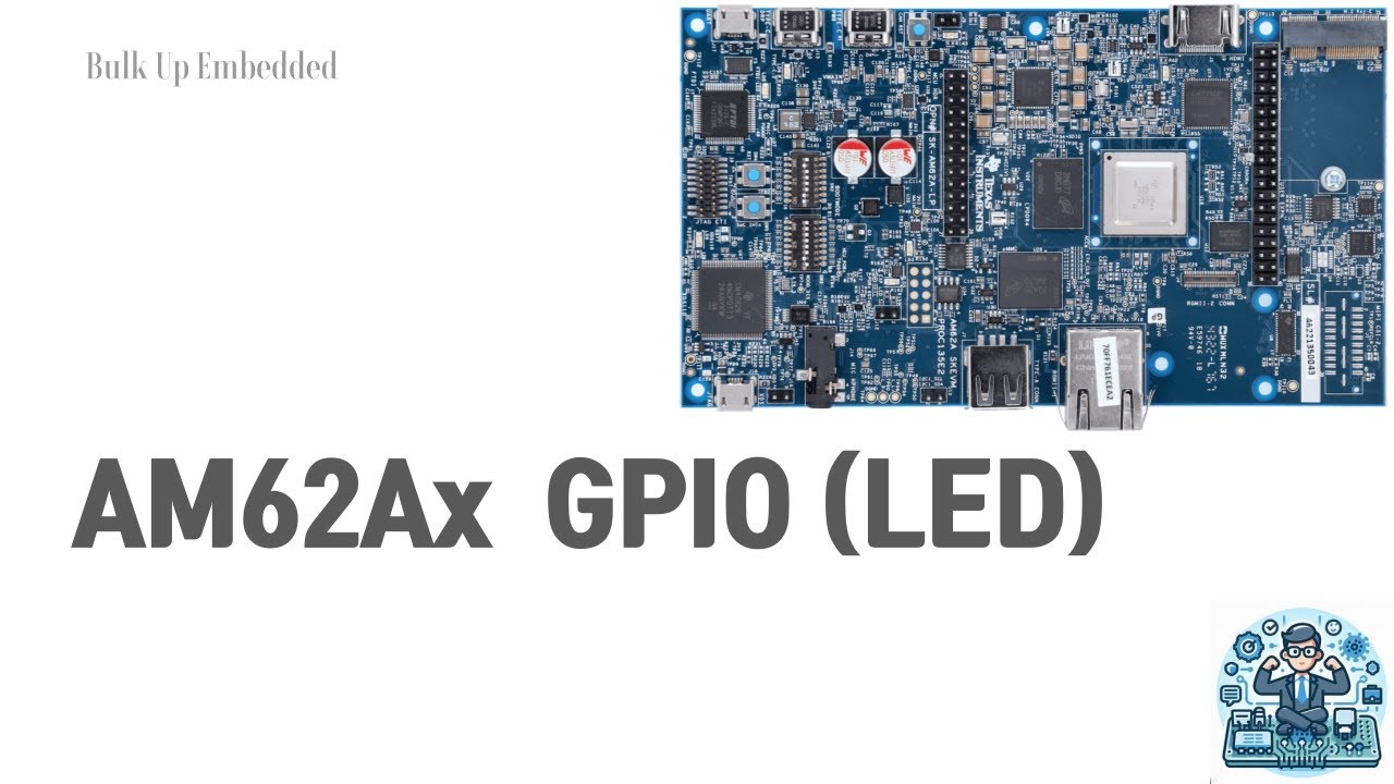 4. AM62Ax GPIO (LED) - YouTube