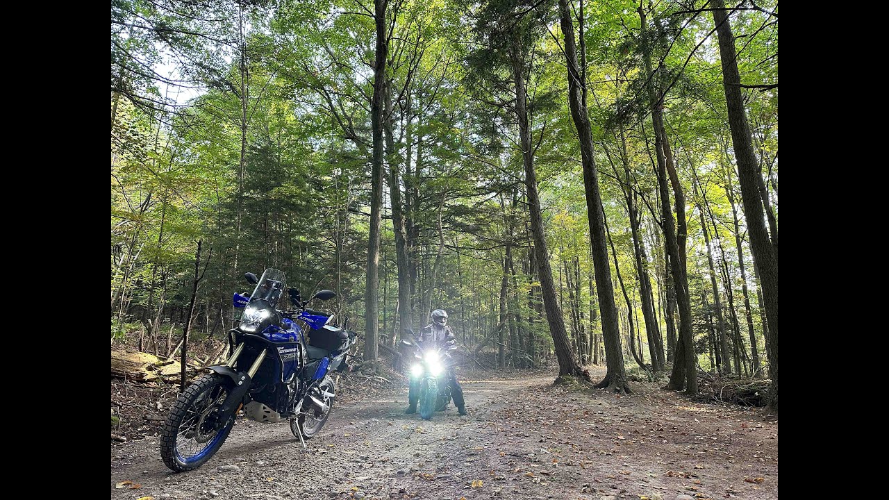 Creemore loop on Tenere 700 and FJ 09 - YouTube