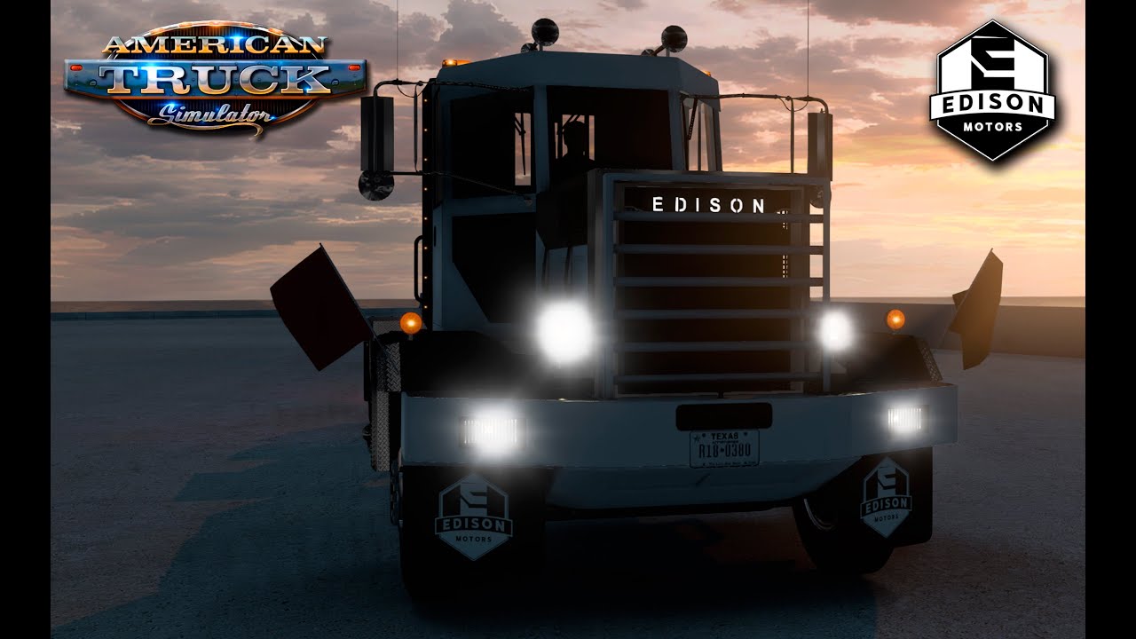 EDISON MOTORS L750- AMERICAN TRUCK SIMULATOR - YouTube