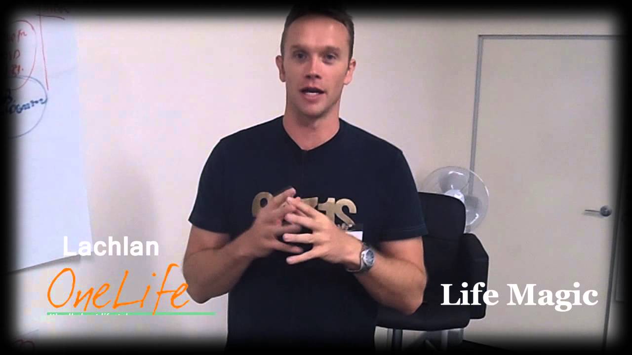 Lachlan's Testimonial for OneLife's Life Magic '12 - YouTube