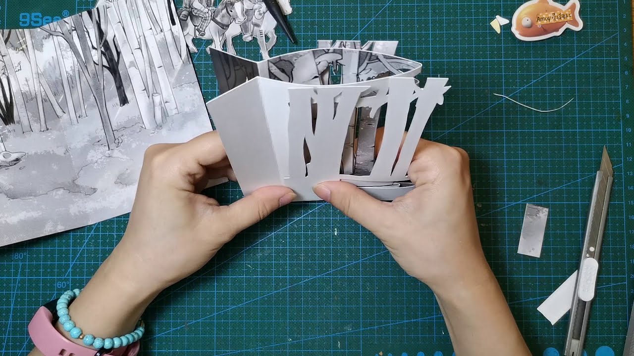 J3D Cinema Book Tutorial 2. the making of page 2 3 4 - YouTube