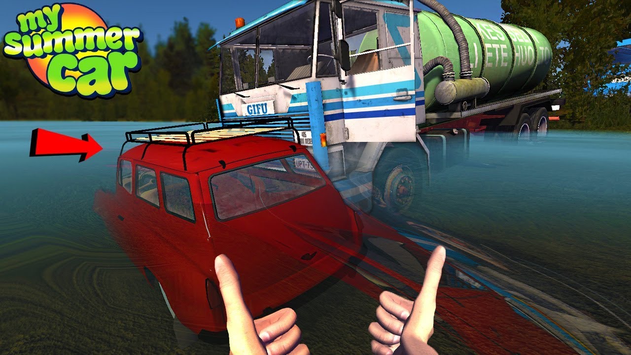 RESTORING THIS OLD CAR - My Summer Car - YouTube