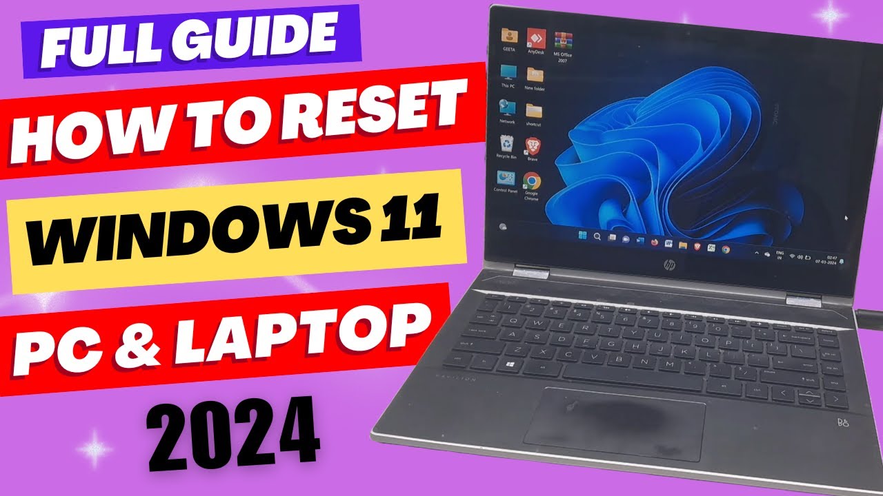 How to Reset Windows 11 PC | Reset Windows 11 Without Losing Data - YouTube