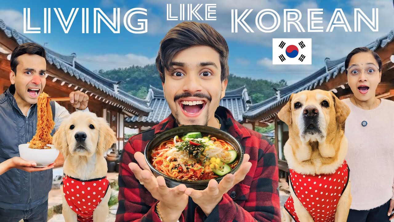 Living Like Korean For 24 Hours | Spicy Food Challenge With Leo & Reo ...