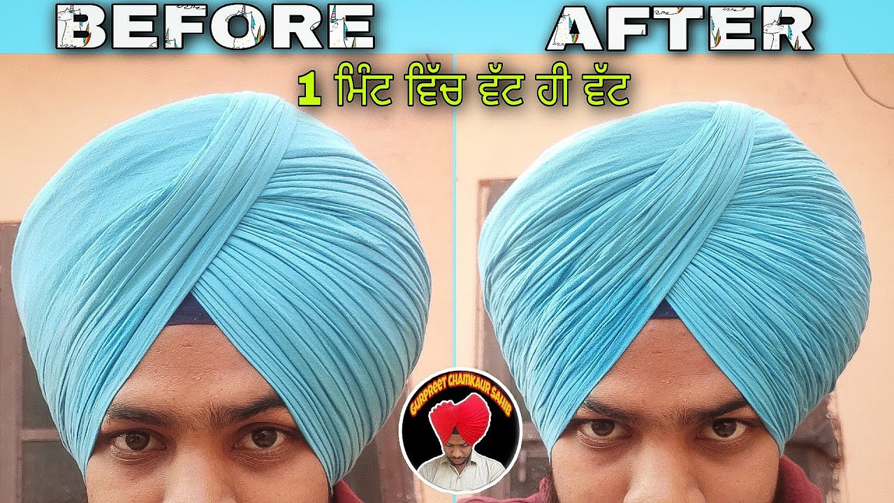 Wattan Wali Pagg | Simple To Next Level Turban | Turban Style | Sikh ...
