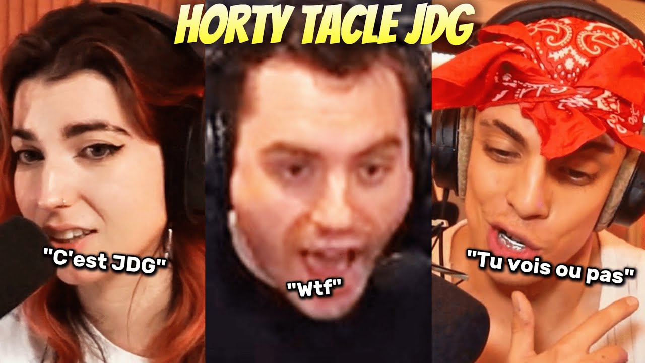 Xari S'ETOUFFE en PLEIN LIVE, Le TACLE D'HORTY sur JDG - La Crème de ...