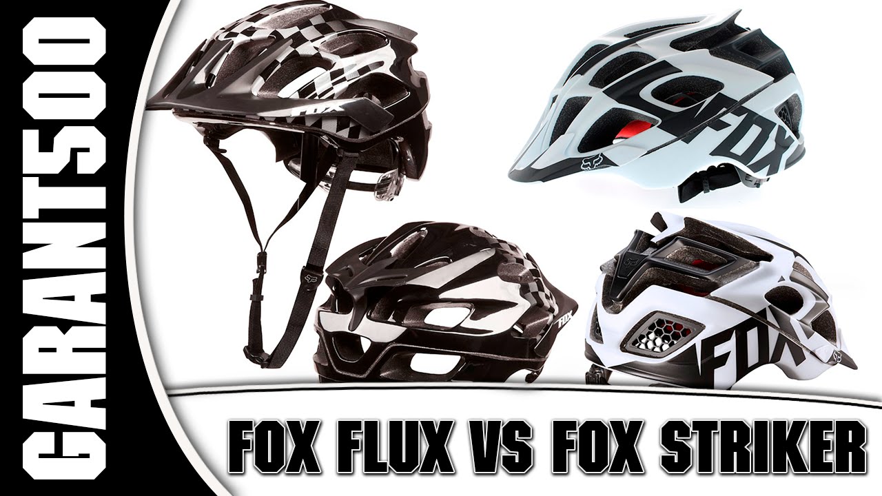 FOX STRIKER VS FOX FLUX обзор и сравнение шлемов! - YouTube