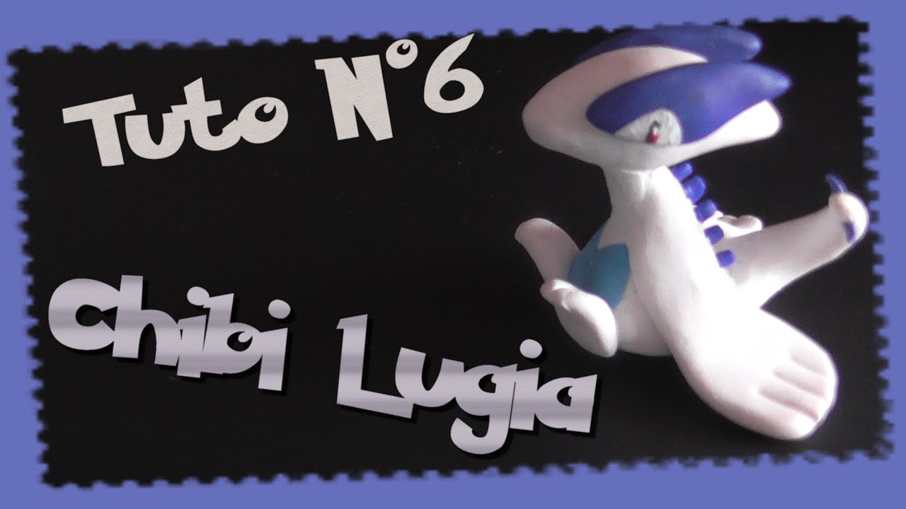 [Tuto N°6] Chibi LUGIA (Pokemon) | Polymer clay - YouTube
