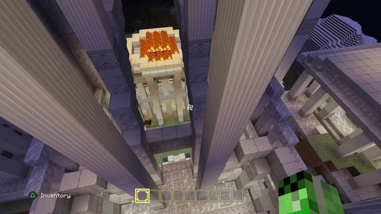 Minecraft Creative Mode:Greek Mythology Episode 1 Buildings - YouTube