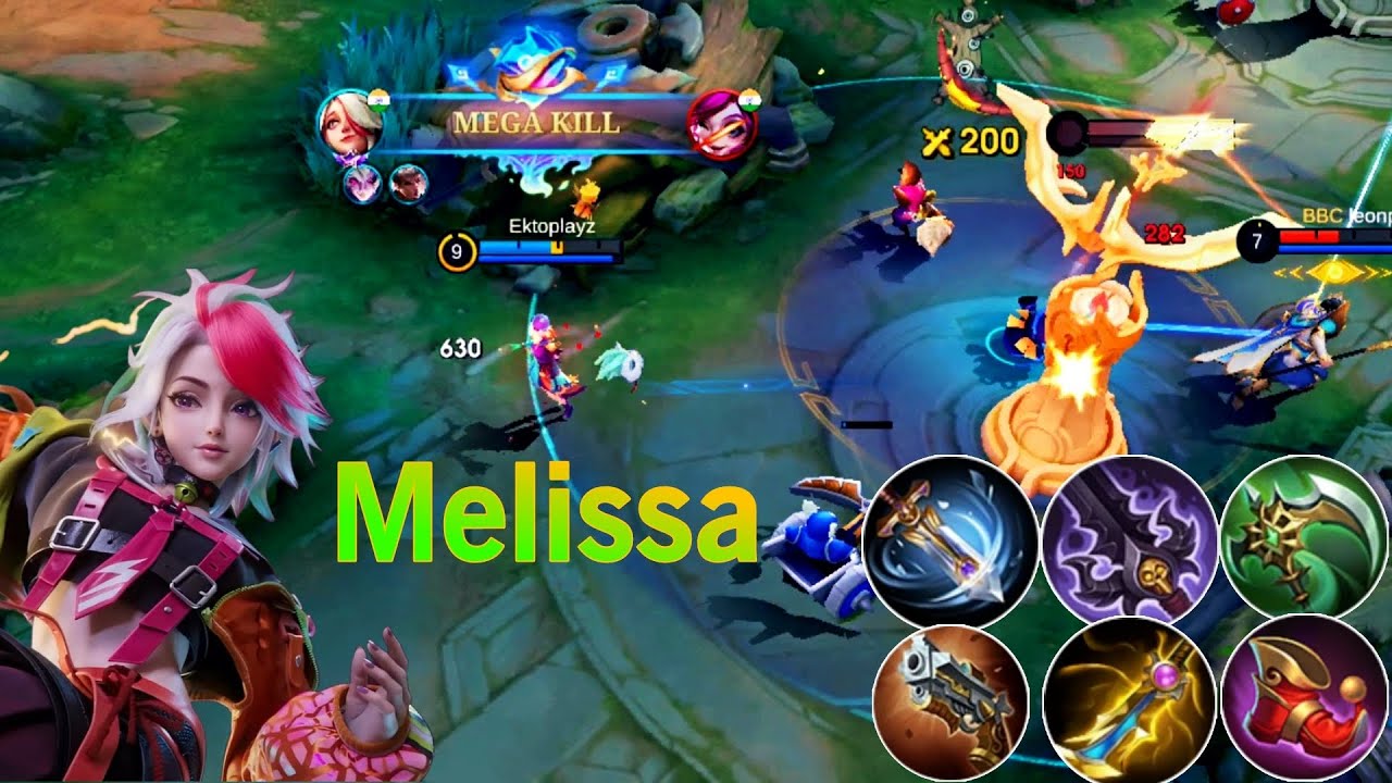 MELISSA BEST BUILD 2025 | Ektoplayz #mobilelegends #5vs5 #mlbb #ml# ...