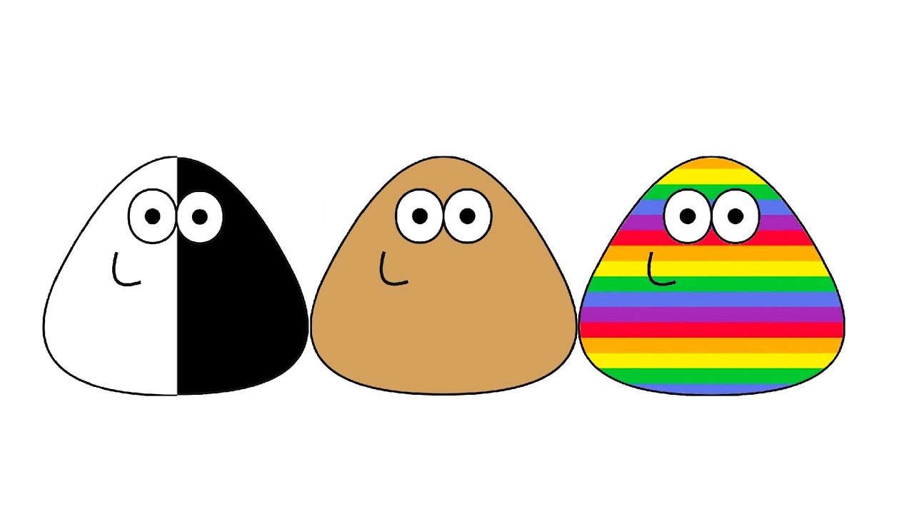 Pou TODAS às CORES / Pou ALL COLORS - YouTube