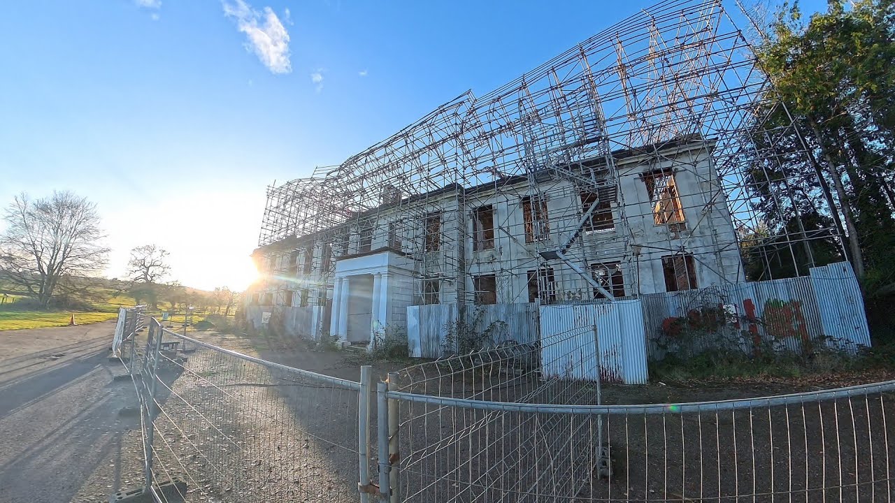 Devon Mansion Fire! The Tragic Tale of Poltimore House - YouTube