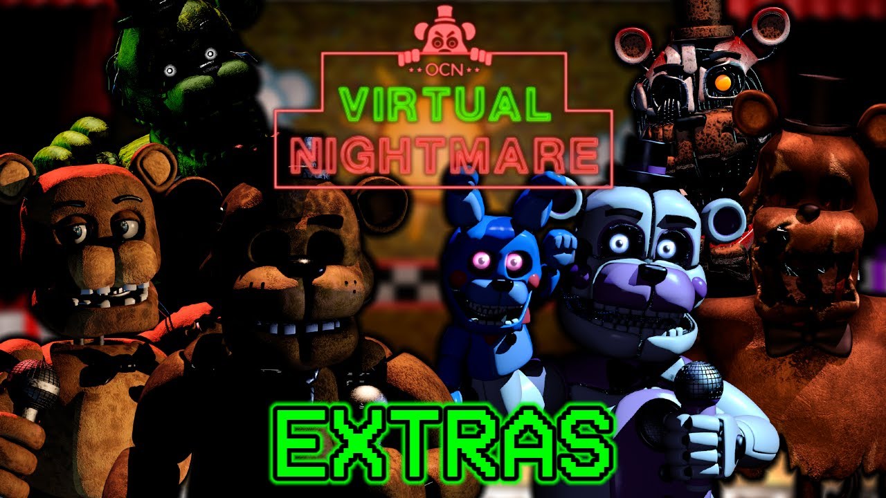 Le menu extras d'Omega Custom Night: Virtual Nightmare - YouTube