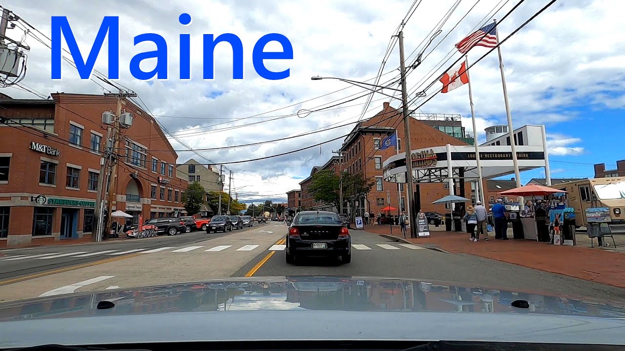 Maine Drive: Portland Waterfront and Downtown - YouTube