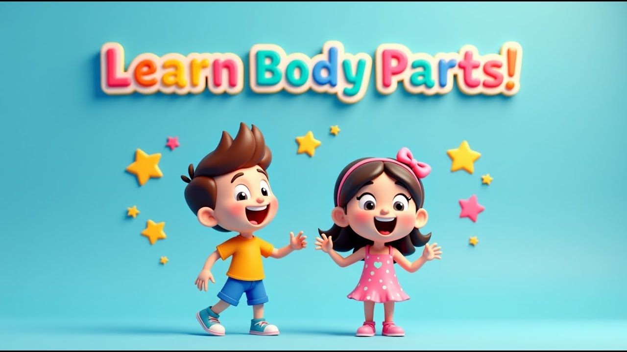 Learn Body Parts for Kids | Preschool & Toddler Learning Video - YouTube
