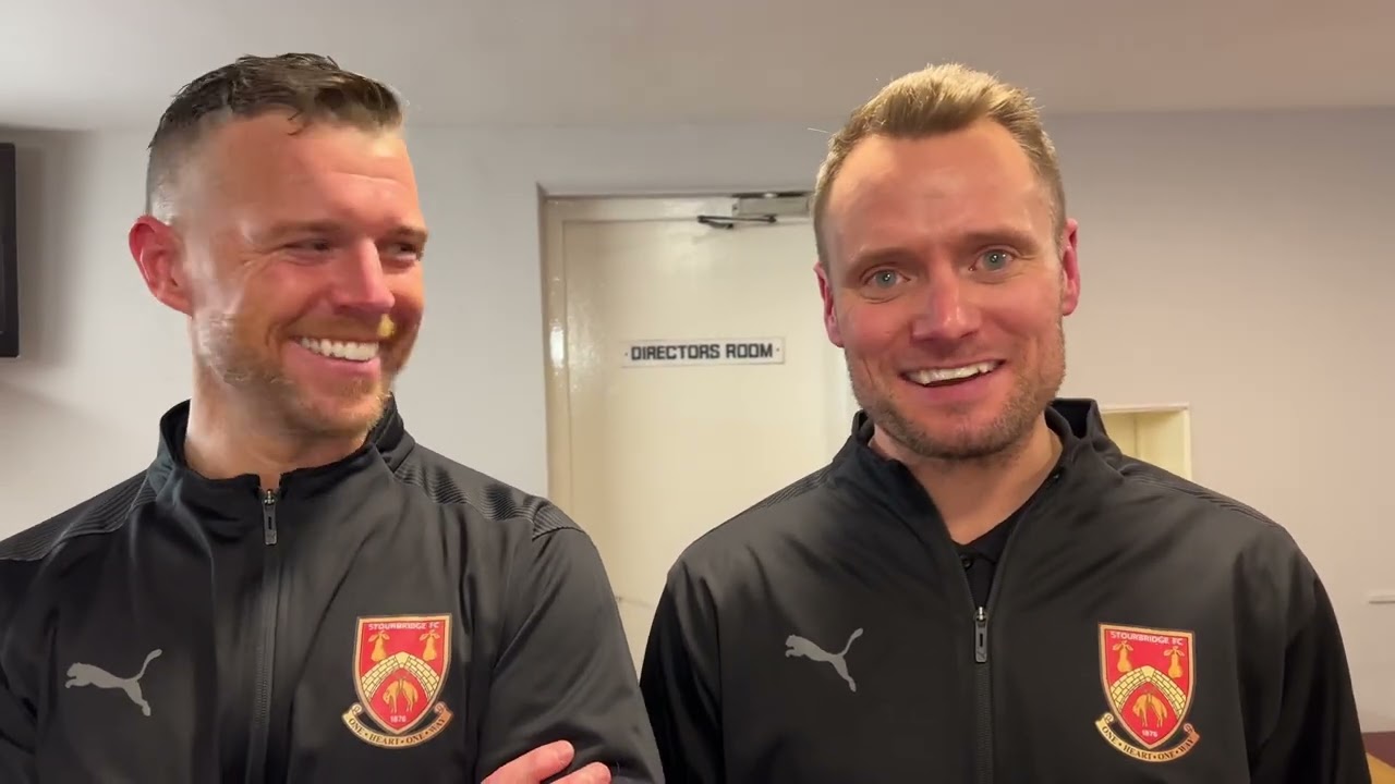 Stuart Pierpoint & Leon Broadhurst | Stourbridge v Guiseley AFC | Post ...