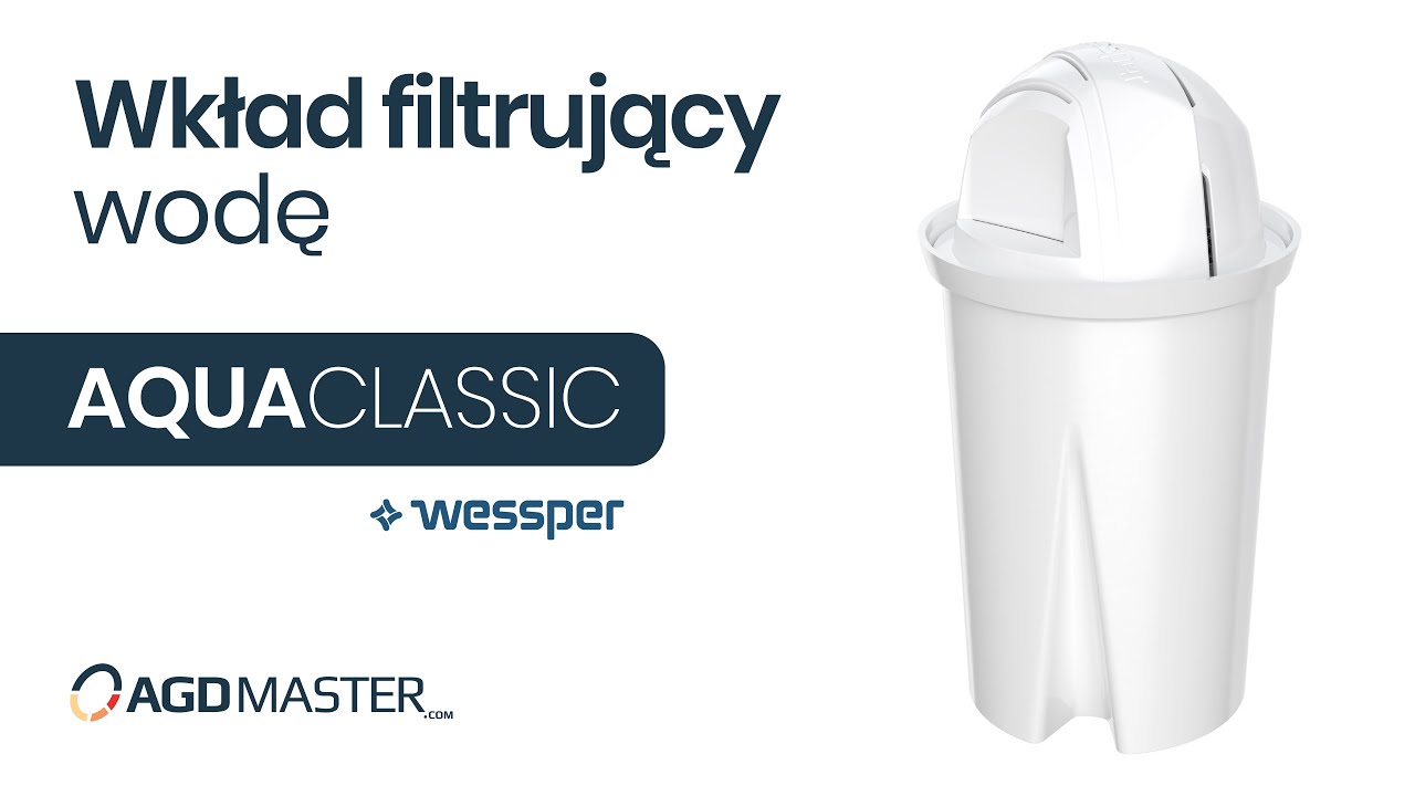 Wkład filtrujący wodę Wessper AquaClassic WES002 - YouTube