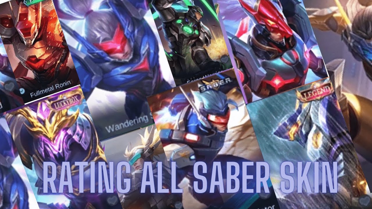 Rating All Saber Skins of Mobile Legends | MLBB - YouTube