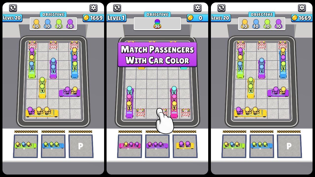 Passenger Sort Gameplay Video for Android - YouTube