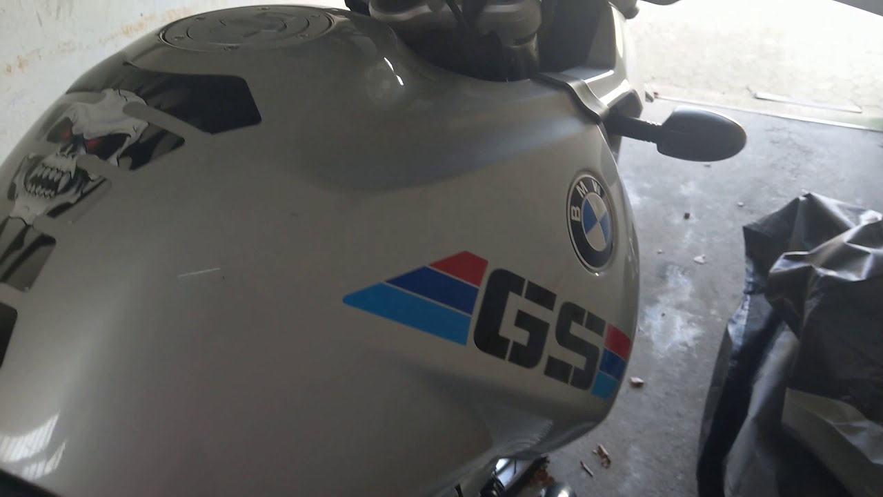 BMW R 1150 GS Tank - BMW R 1150 GS fuel tank - YouTube