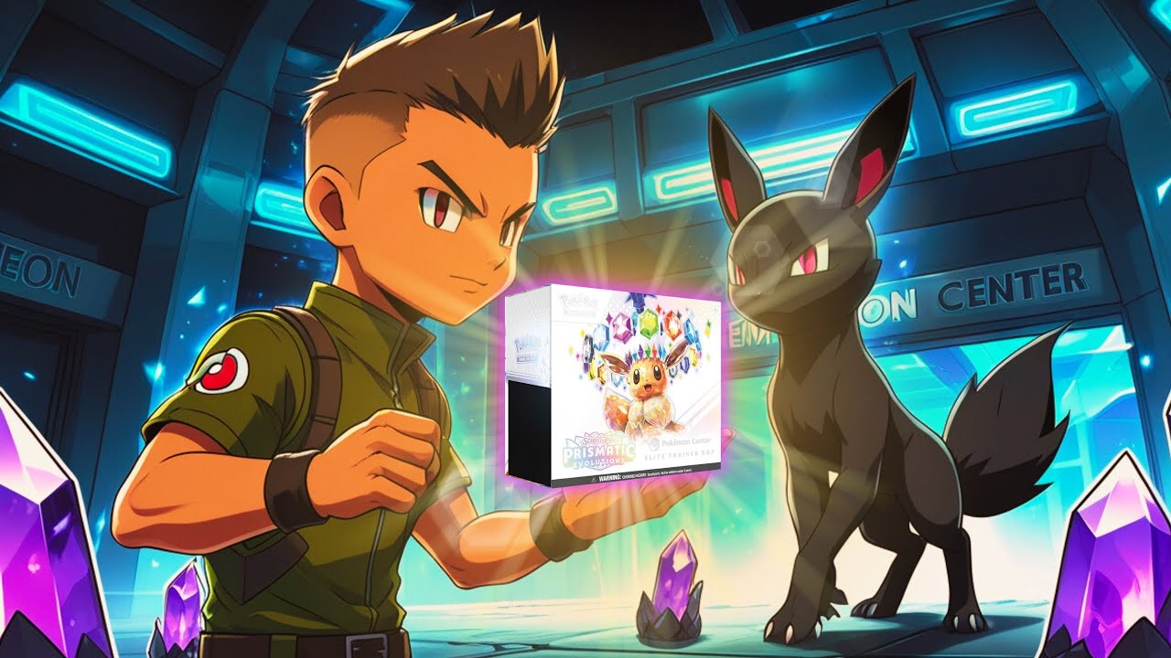 Epic Pokemon Cards Opening! 🌈 Prismatic Evolutions ETB Pokemon Center ...