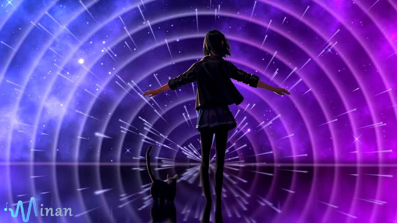 Magical scenery combined with healing sleep music will help you fall ...